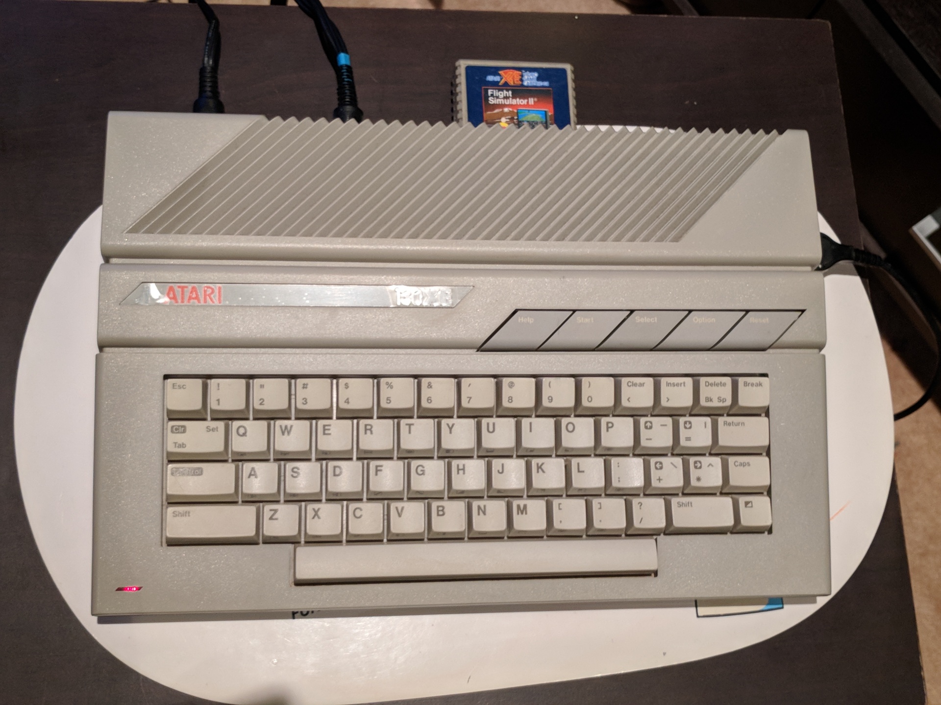 Old school flying with Flight Simulator II on the Atari 8bit – The Late ...