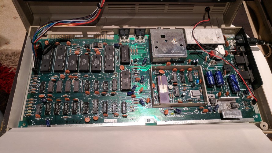 Bringing back a Commodore 64 – Part 1 – The Late Night Session