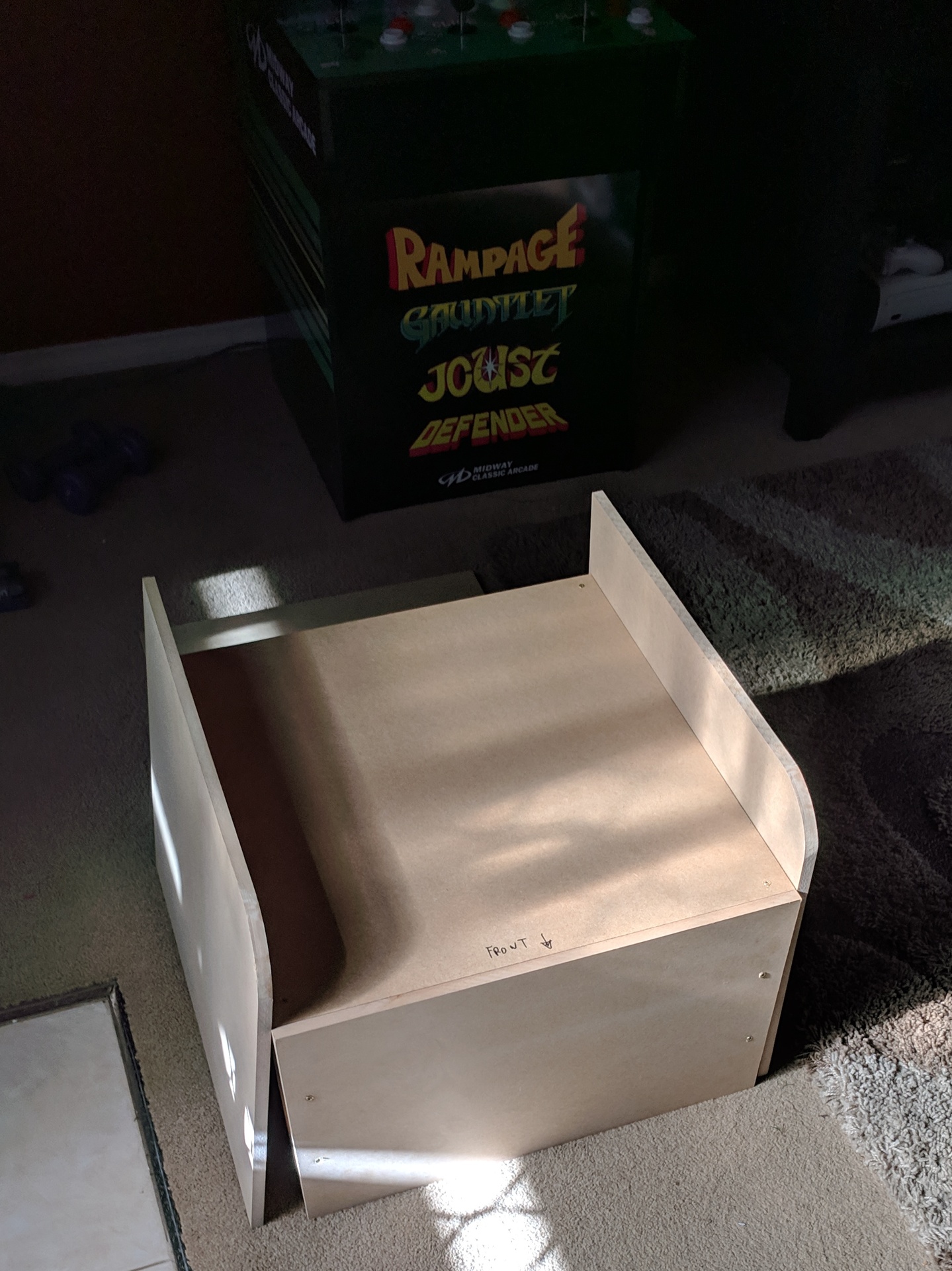 Modifying my Arcade1Up Part One – The Plan and The Riser – The Late ...