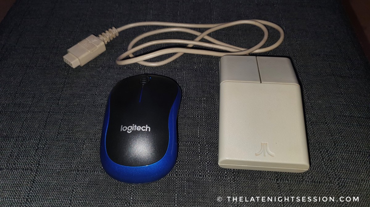 Using a modern mouse on my Atari STE – The Late Night Session