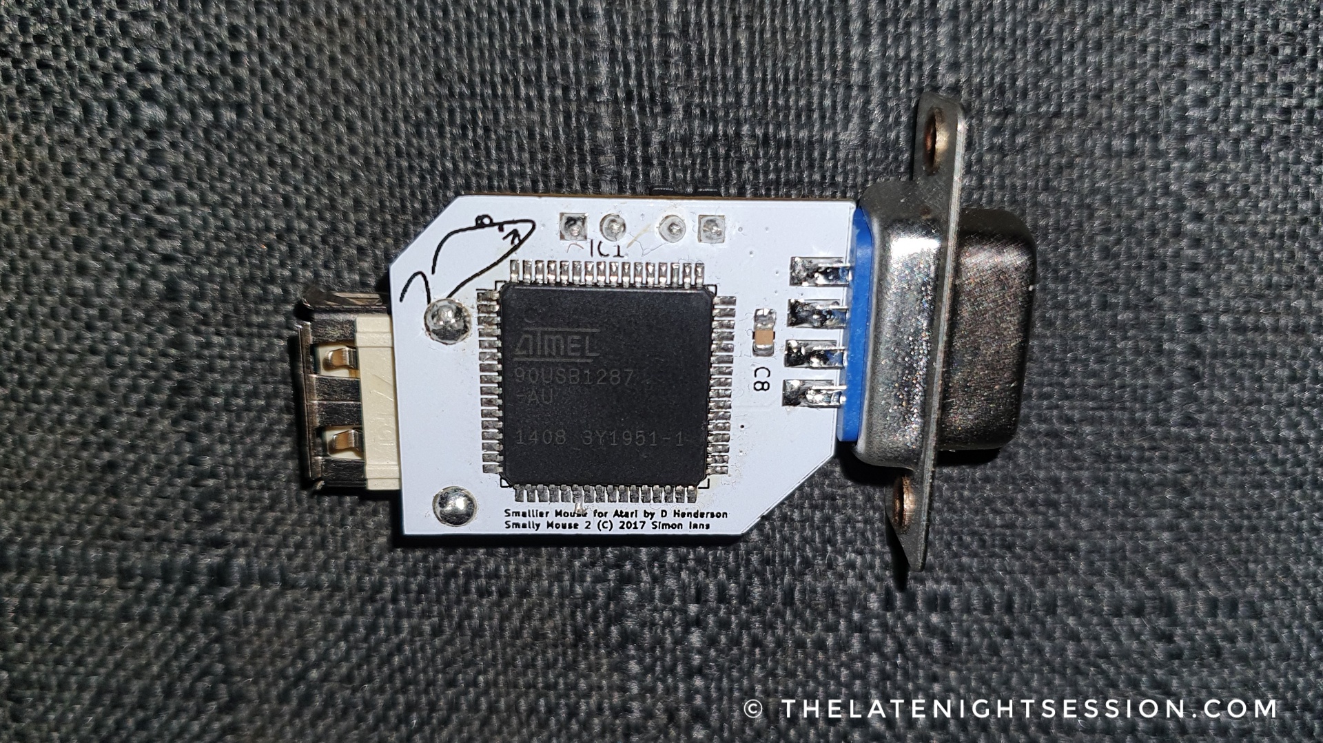 Using a modern mouse on my Atari STE – The Late Night Session