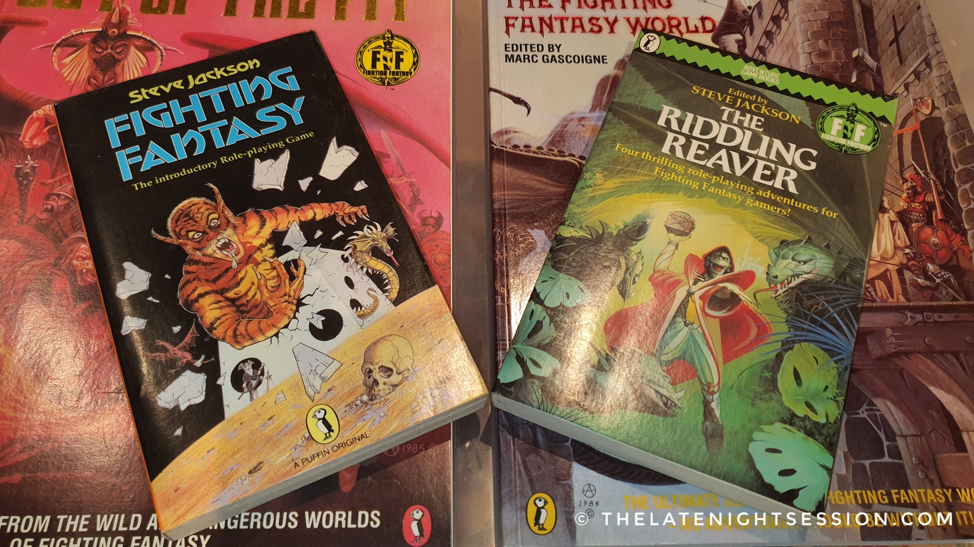 Revisiting 40 years of Fighting Fantasy – The Late Night Session